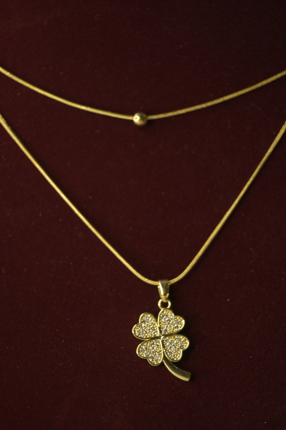 Four Leaf Clover Chain – Auryyas Elegance